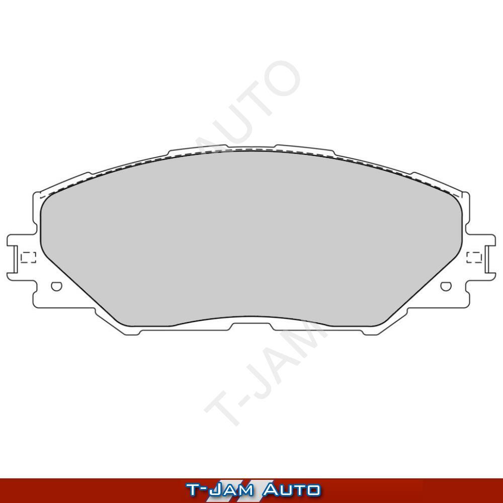 Brake Pads FRONT REAR Disc suits Toyota RAV-4 2.2 DT AWD Wagon [ALA49 ...