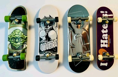 Tech Deck Lot of 4 Ultra Rare Loose Fingerboards - Santa Cruz, Flip ...