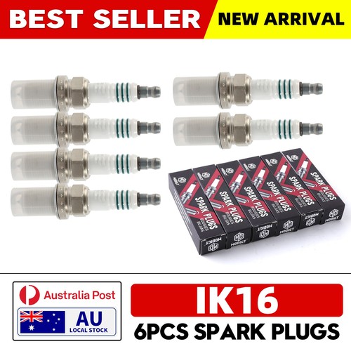 6x IRIDIUM Spk Plugs IK16 for 1992~1997 Holden Nova LF LG 1.6L 4AFE 1 ...