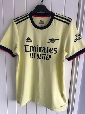 Adidas Arsenal 2021/2022 Away Shirt Large Saka Number 7 | eBay UK