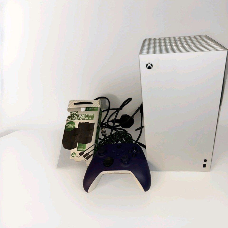 Xbox Series x Digital Edition 1TB White Home Console Boxed Rechargeable ...
