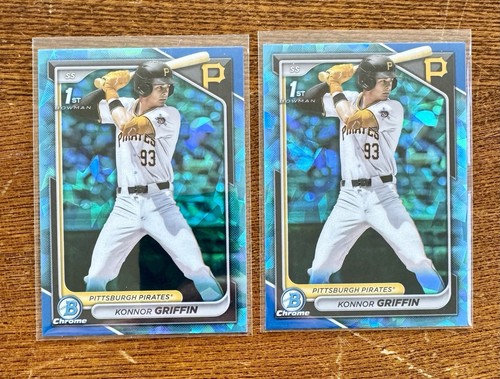 2024 Bowman Draft Sapphire Refractors Konnor Griffin TIMES TWO | eBay