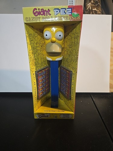 Giant Pez Talking Homer Simpson Candy Dispenser 12" Tall Extra Large ...