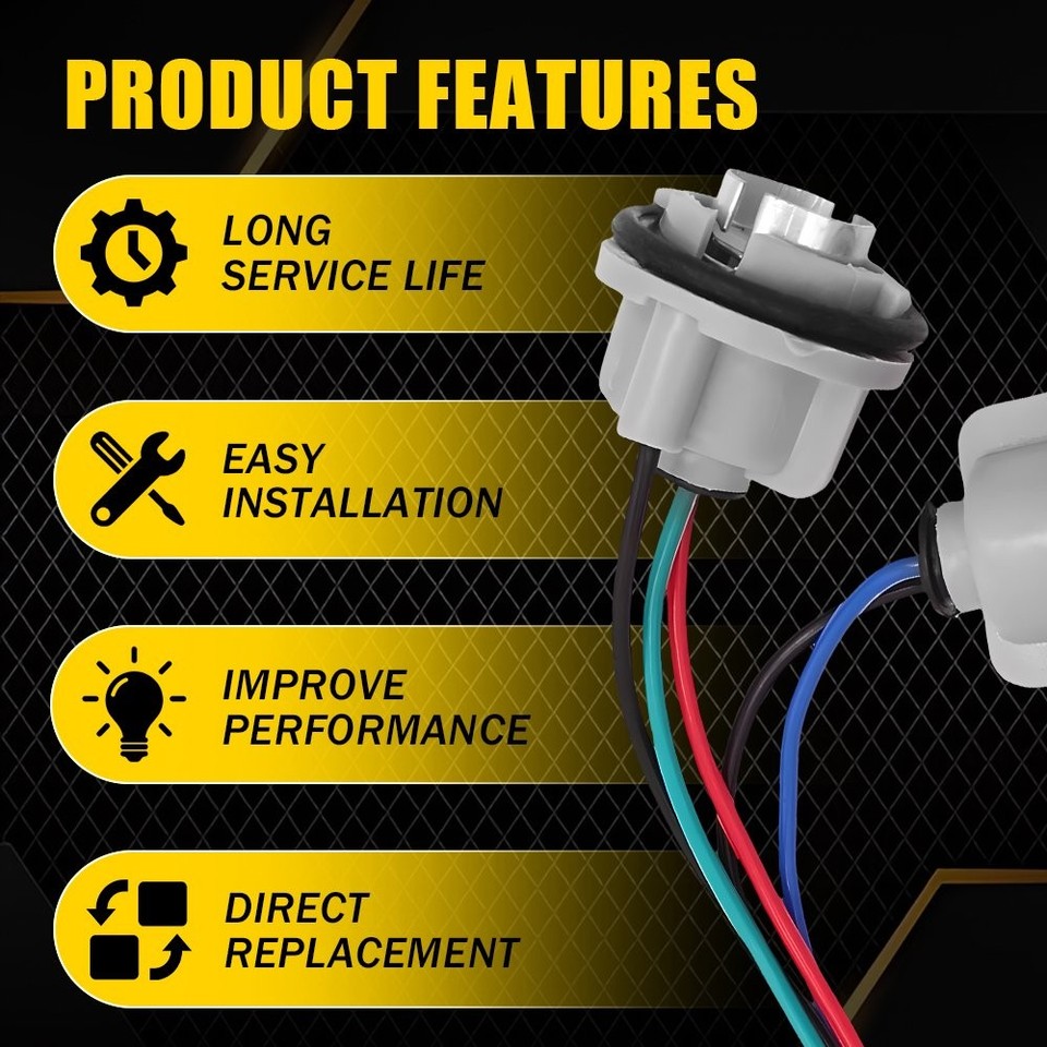 Brake Light Socket & Wire Harness Fit Subaru Outback 2000-04 Wagon 4 ...