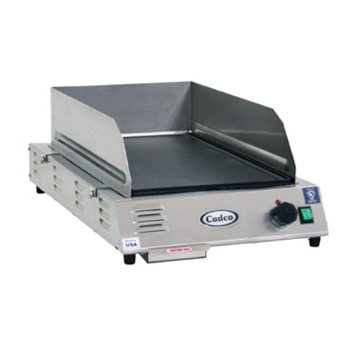 Cadco CG-5FB Countertop 16" Front-to-Back Medium-Duty Buffet Griddle | eBay