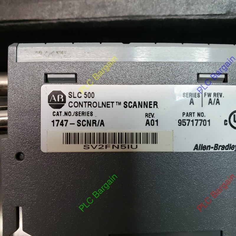 New Allen Bradley 1747-SCNR SER A SLC 500 ControlNet Scanner Module ...
