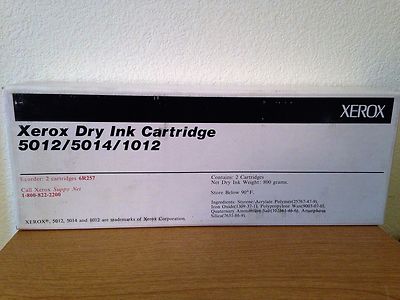 Xerox Dry Ink Toner Refill Cartridges 2-Pack 5012/5014/1012 6R257 NEW ...