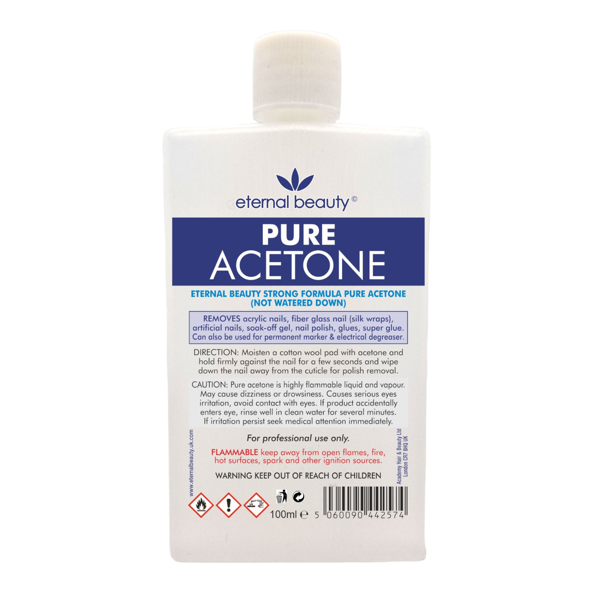 Acetone NEW! Pure Acetone (Aroma Margarita) 1 Litre INK LONDON