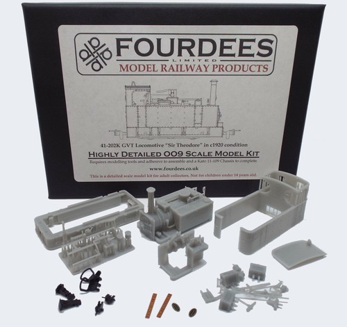 Fourdees Glyn Valley Tramway 'Sir Theodore' 009 / OO9 Scale Kit for ...