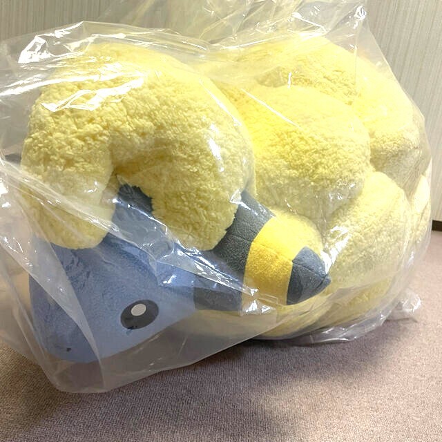 Pokemon Center Online limited Mareep Life Size Plush Doll Big Stuffed ...