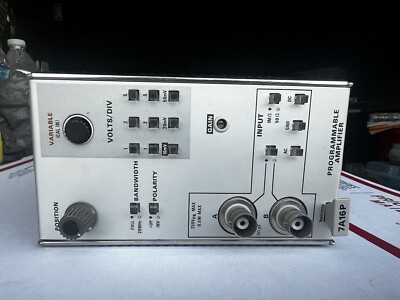 Tektronix Programmmable Amplifier 7A16P Untested | eBay