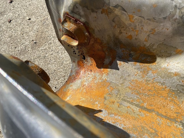 1972-75 Honda XL250 Motosport OEM Gas Fuel Tank Silver 17500329010 ...