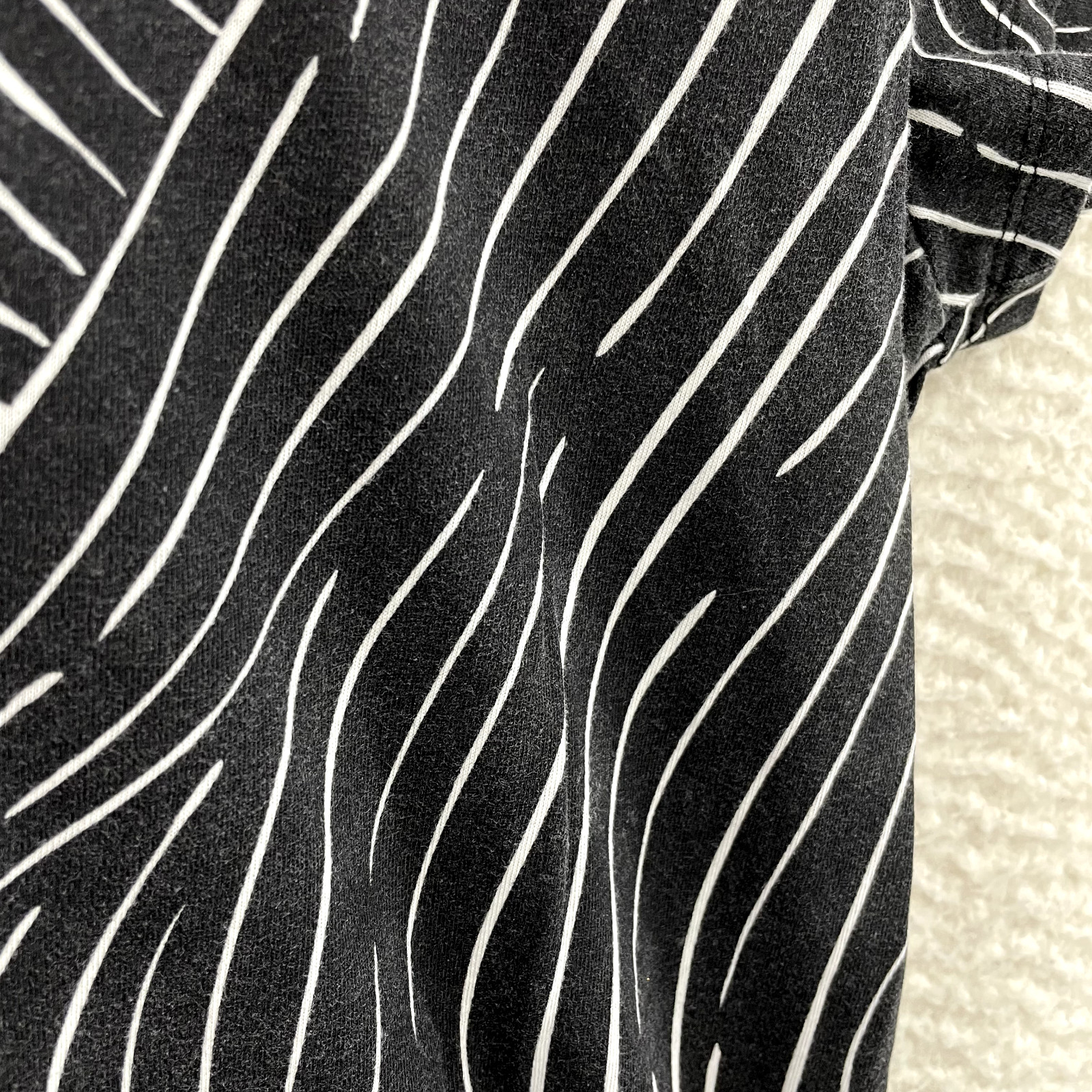 Nightmare Before Christmas Tim Burton Black Stripe Ja… - Gem