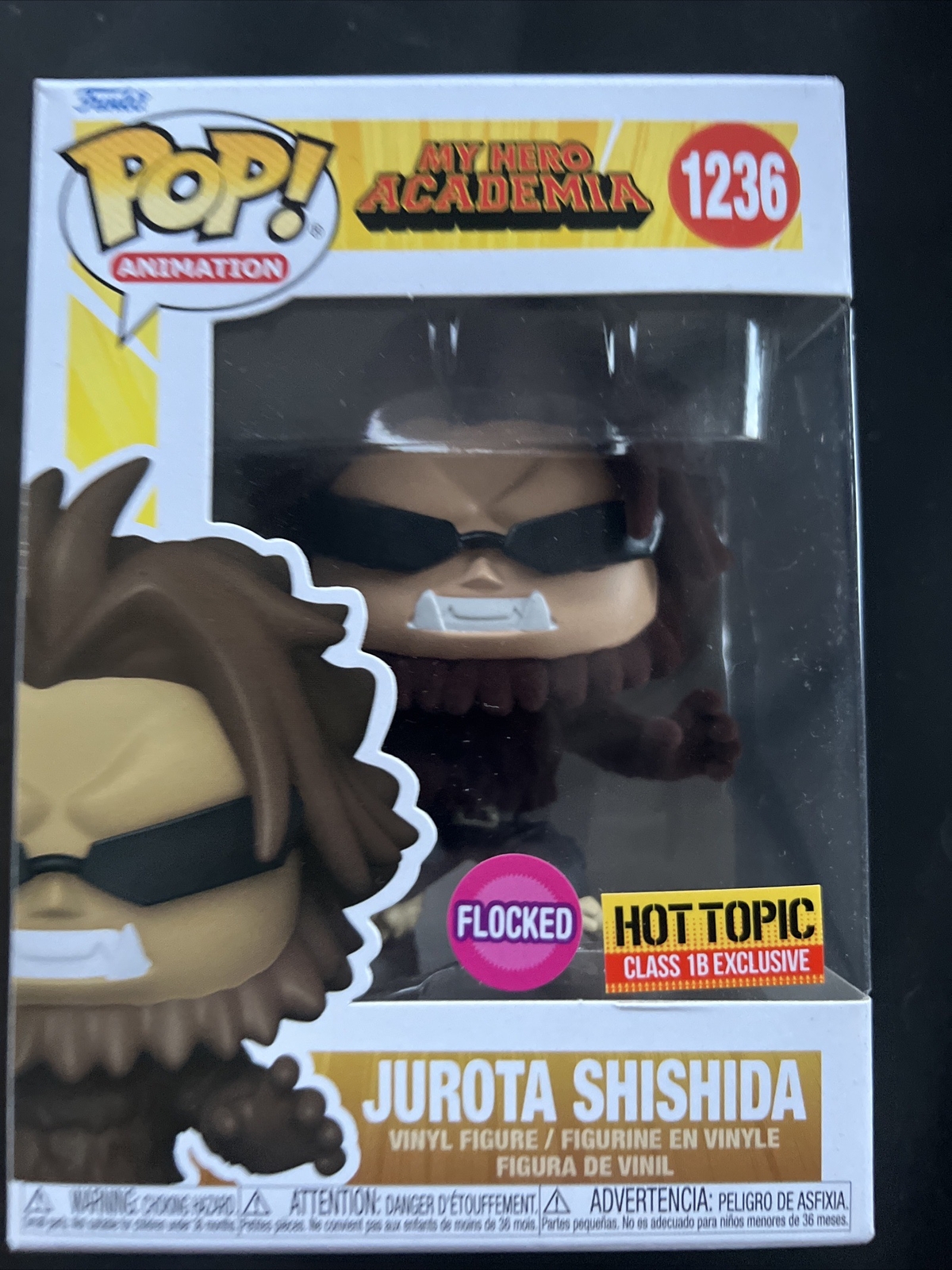 Funko Pop! Vinyl: My Hero Academia - Jurota Shishida (Flocked) - Hot ...
