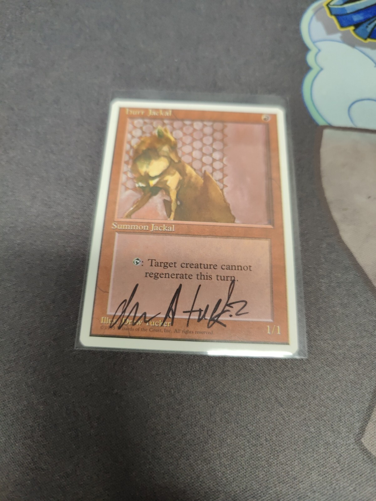 1x Signed Hurr Jackal Magic The Gathering Rare | eBay