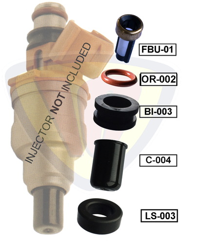 Fuel Injector Repair Kit to suit Ford Laser Ghia GLXI, LXI, KJ 1.8L ...