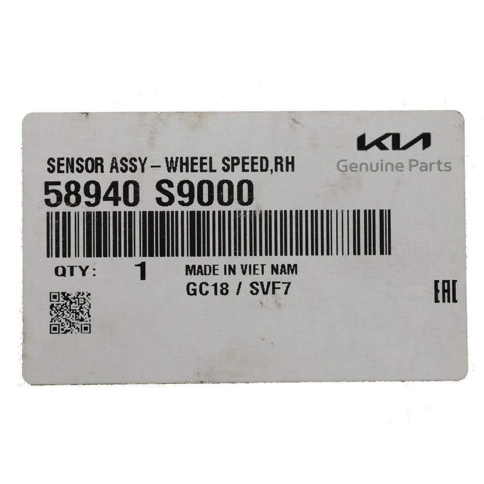 OEM NEW 2020-2023 Kia Telluride Front ABS Wheel Speed Sensor Right ...