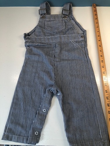 Vintage 24 Months Unisex Railroad Train Conductor Overalls USA By ...