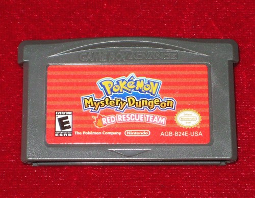 *Authentic* Gameboy Advance GBA Pokemon Mystery Dungeon Red Rescue Team ...