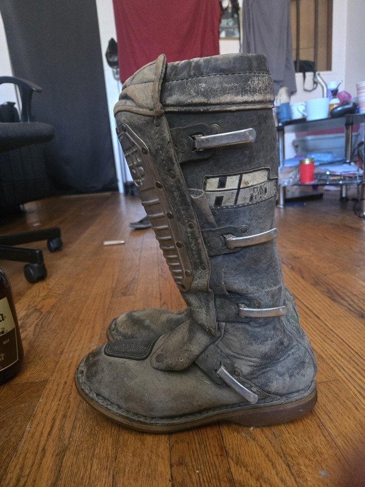 Vintage AlpineStars Super Victory (Hi-Point) Motocross Boots Size 11 | eBay