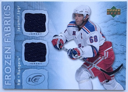 2007-08 Upper Deck Ice Frozen Fabrics Jersey #FFJJ Jaromir Jagr New ...