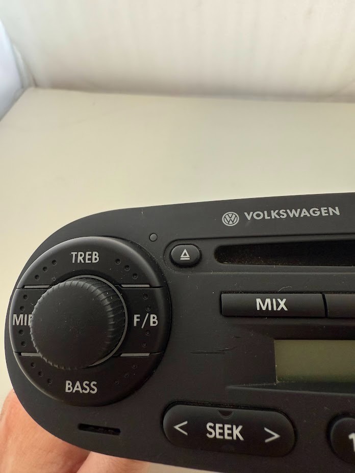 VW Beetle 2004+ CD MP3 Monsoon radio with blems. OEM factory Volkswagen ...