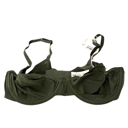 NWT Aerie Women's Smoothez Microfiber Unlined Full Coverage Bra Olive ...