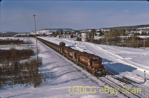 J Original Slide - DMIR Duluth Missabe & Iron Range SD38 201 Biwabik MN 1995 | eBay