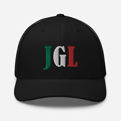 JGL Trucker Cap, JGL Chapo Cap, Gorra JGL Chapo Embroidered Trucker Cap ...