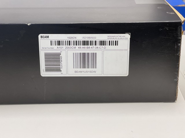 Sonos Beam Shadow Edition Wireless Soundbar Speaker - (BEAM1US1SDW) for ...