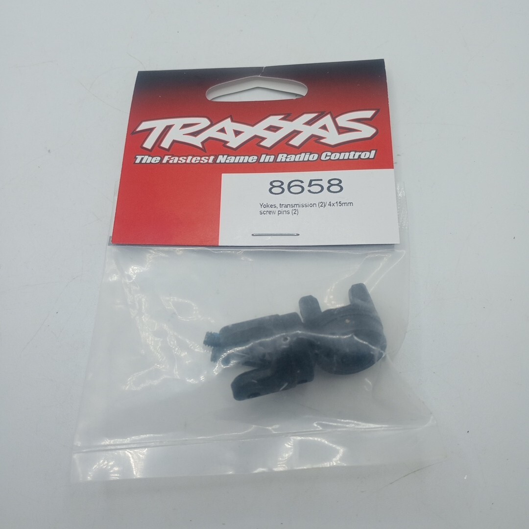 #AE) Traxxas 8658 Yokes transmission (2) E-Revo VXL Brushless | eBay