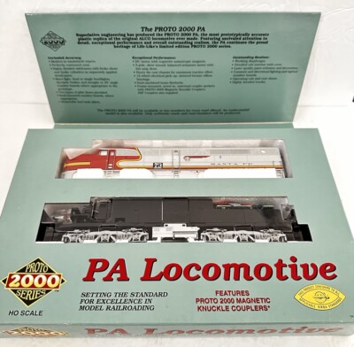 PROTO 2000 HO SCALE #21569 PA Loco A.T. & S. F. #73 w/dynamic brakes | eBay