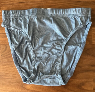 Vintage AthleTech Mens Bikini Briefs Size Small New Light Blue No Fly ...