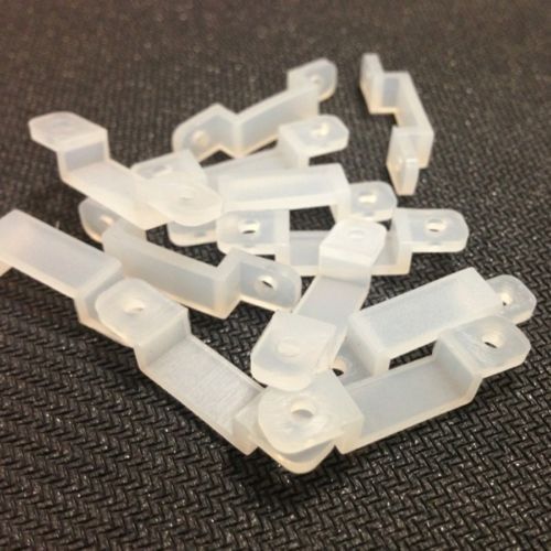 SILICONE Clip --- Hardware for LED Strip 5m 10m 3528 5050 SMD ...