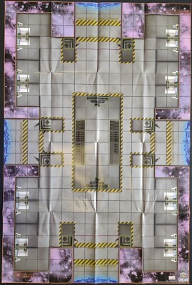 HEROCLIX MAP 2012 Chaos War NEGATIVE ZONE PRISON/AVENGERS MANSION ...