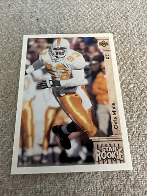 1992 Upper Deck #16 Chris Mims RC San Diego Chargers | eBay