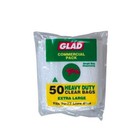 Glad 70l Heavy Duty Clear Garbage Bags - 50pk | eBay Australia