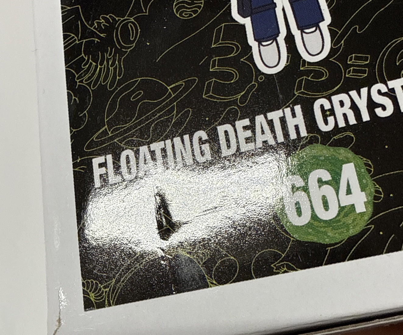 Funko Pop! Vinyl: Rick and Morty - Floating Death Crystal Morty ...