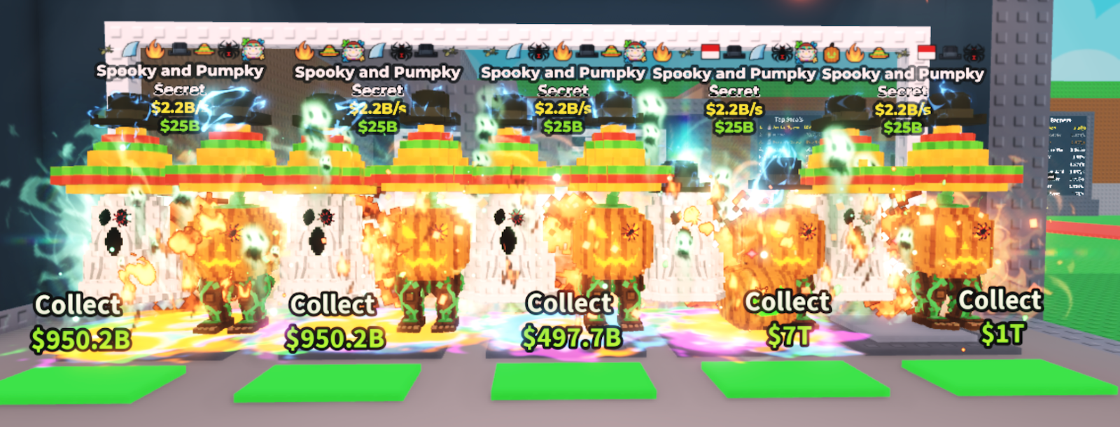 Steal a Brainrot | 5 Normal Spooky and Pumpky (2.2B) | eBay