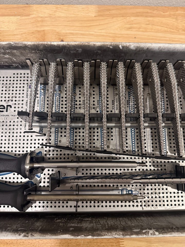 Stryker Accolade Cementless Procedure Set w/ Sterilization Tray | eBay