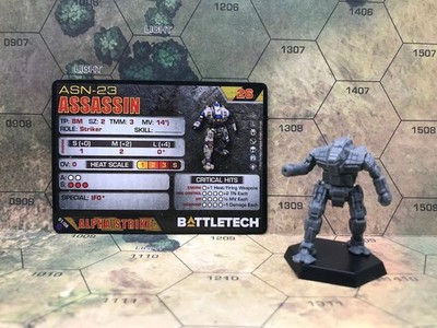 BattleTech Assassin Medium Mech (CGL New Sculpt) | eBay