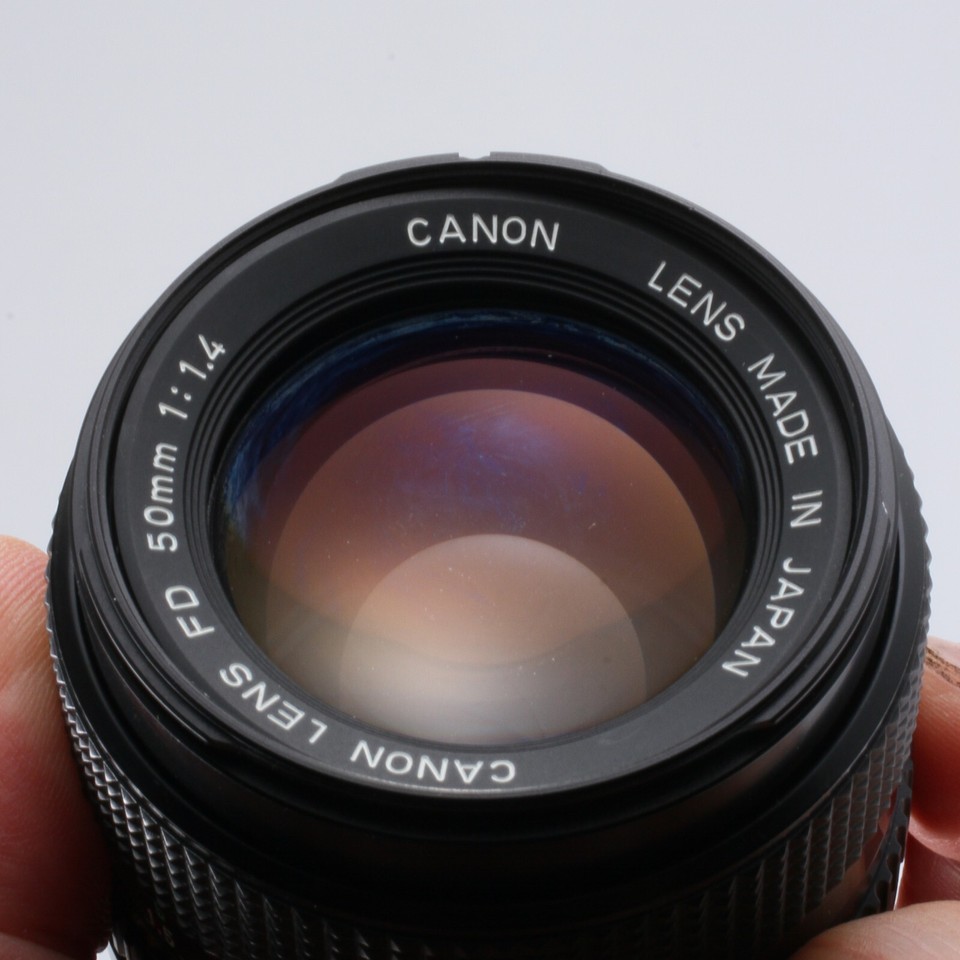 【Near Mint】Canon NEW FD 50mm f/1.4 MF Lens Refurbished Tested OK ...