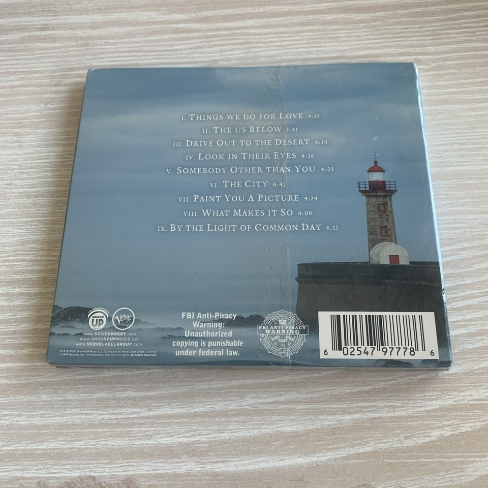 Lighthouse by David Crosby Digipak CD, 2016 Ground Up Music NEW SEALED 602547977786 | eBay