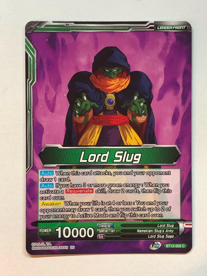 DBS CCG Vicious Rejuvenation Lord Slug // Lord Slug, Rejuvenated ...