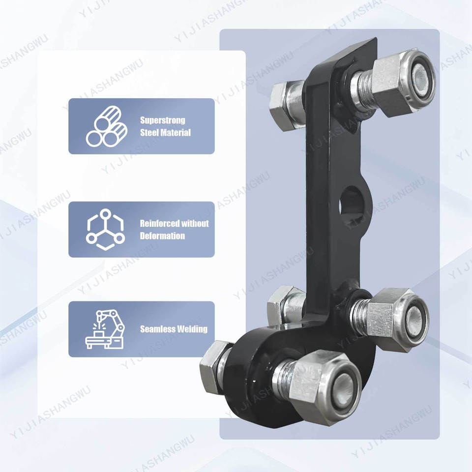 Single L-shaped bracket，FOR Mini Excavator Three Holes Hydraulic Clip ...