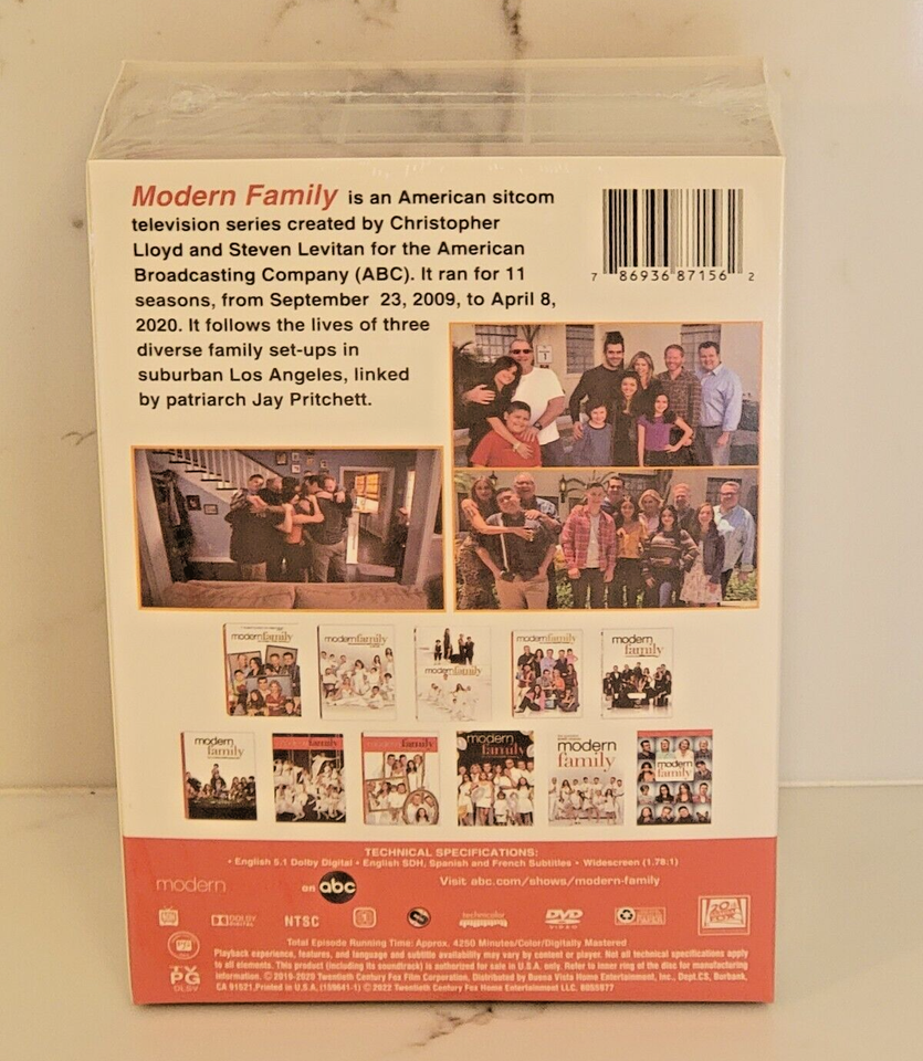 Modern Family Complete TV Series Seasons 1-11 ( 34-Disc DVD SET ) New ...