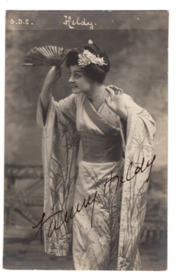 Fanny Heldy Signed Postcard /Autographed Opera Singer | eBay
