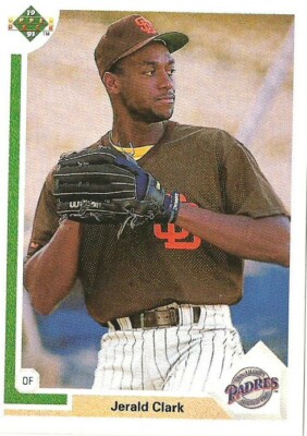 JERALD CLARK SAN DIEGO PADRES #624 - UPPER DECK NM-MT 1991 | eBay