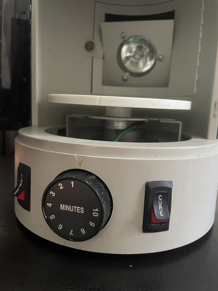 Dentsply Trubyte Triad 2000 Light Cure System + Customs Tray Material ...