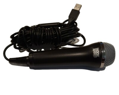 Logitech Rock Band Wired USB Microphone E-ur20 Xbox 360 PS2 PS3 Wii ...
